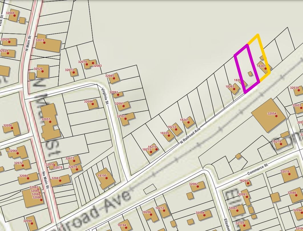 Lot 3 - 18281 N. Railroad Ave., Boykins (2 Parcels)