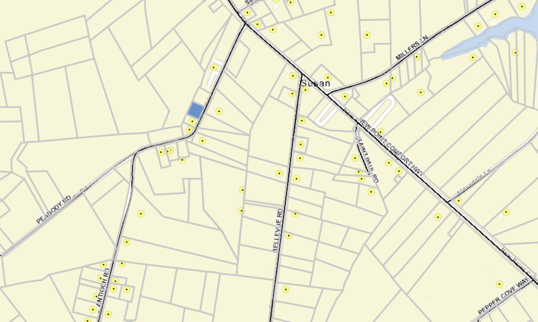 Lot 2 - Right of 222 Antioch Rd., Susan, VA