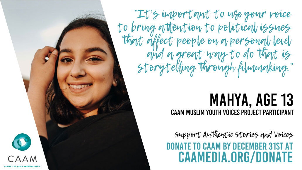 Uplift Storytellers like Muslim Youth Voices Participant Mahya – CAAM Home