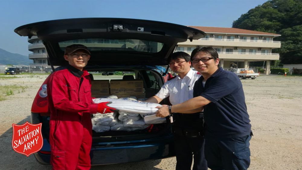 The Salvation Army International - Typhoon rains trigger Salvation Army ...