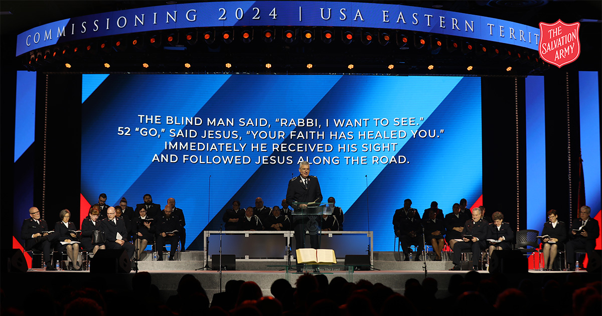 The Salvation Army International - Sweet anointing of the Holy Spirit ...