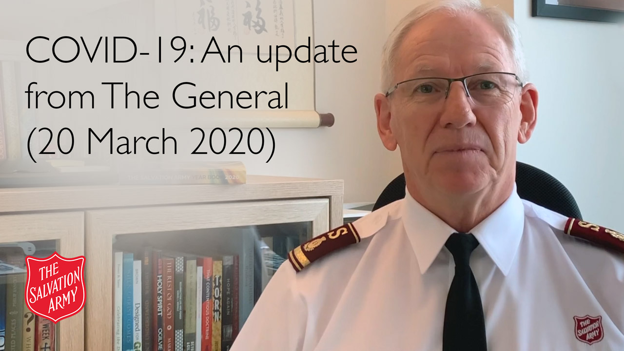 The Salvation Army International - General Brian Peddle Updates ...