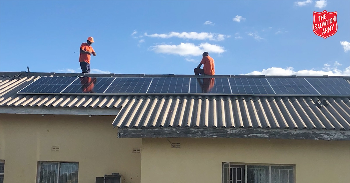 The Salvation Army International - Solar panel project provides The ...