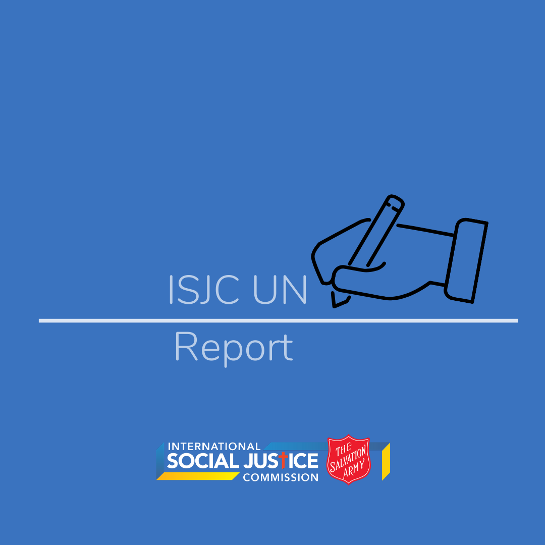 International Social Justice Commission - World Health Organisation ...