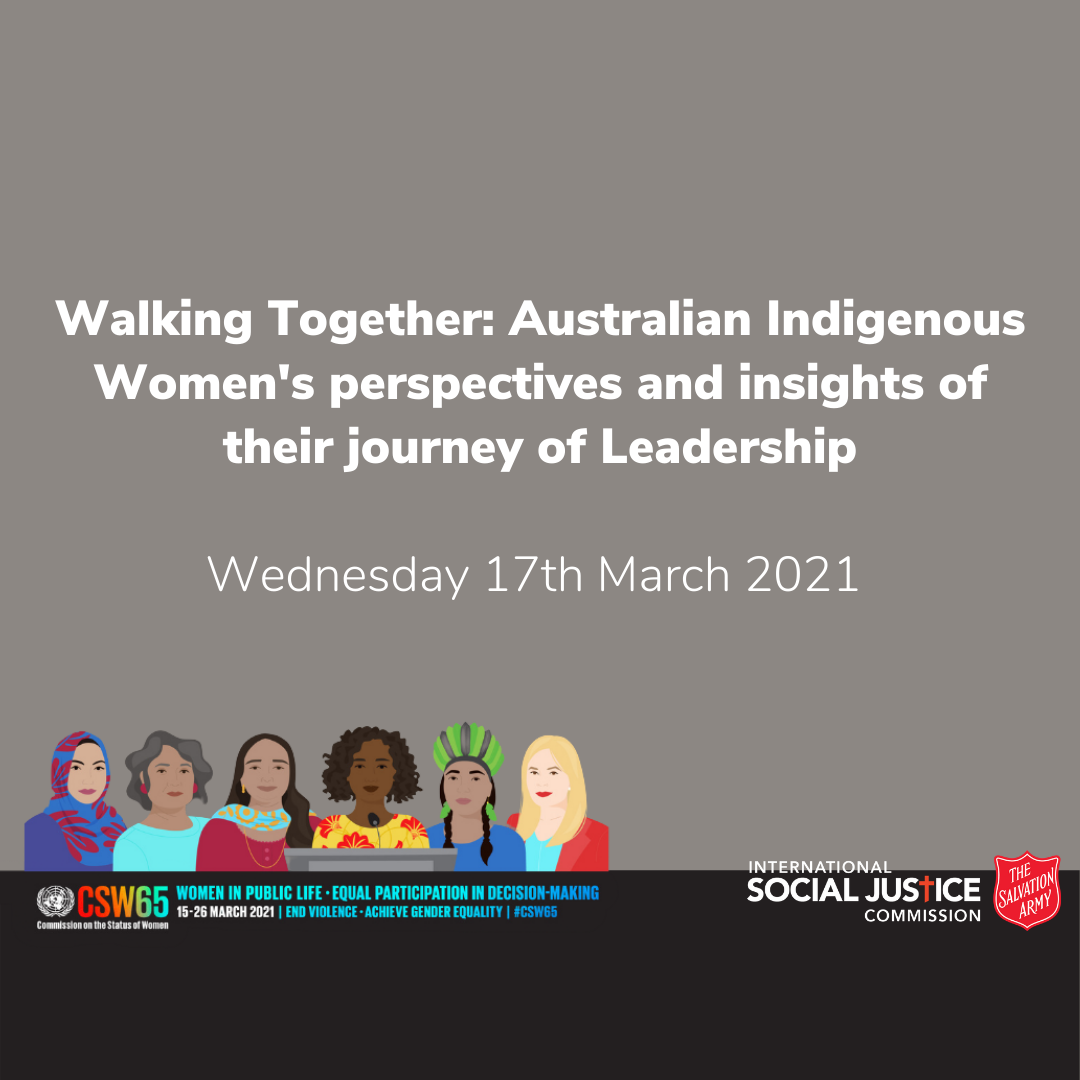 International Social Justice Commission - Walking Together: Australian ...