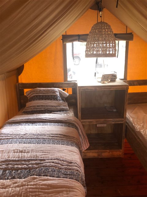 Glamping Tents at Camping on the Gulf | Camping on the Gulf