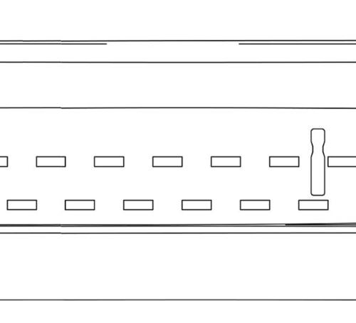 4 in Armstrong Axiom Classic One Piece Curved Drywall Trim - AX1PC4CUR