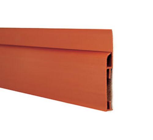 4 in x 10 ft Marlite FRP Rigid Extruded PVC Base Molding - Black