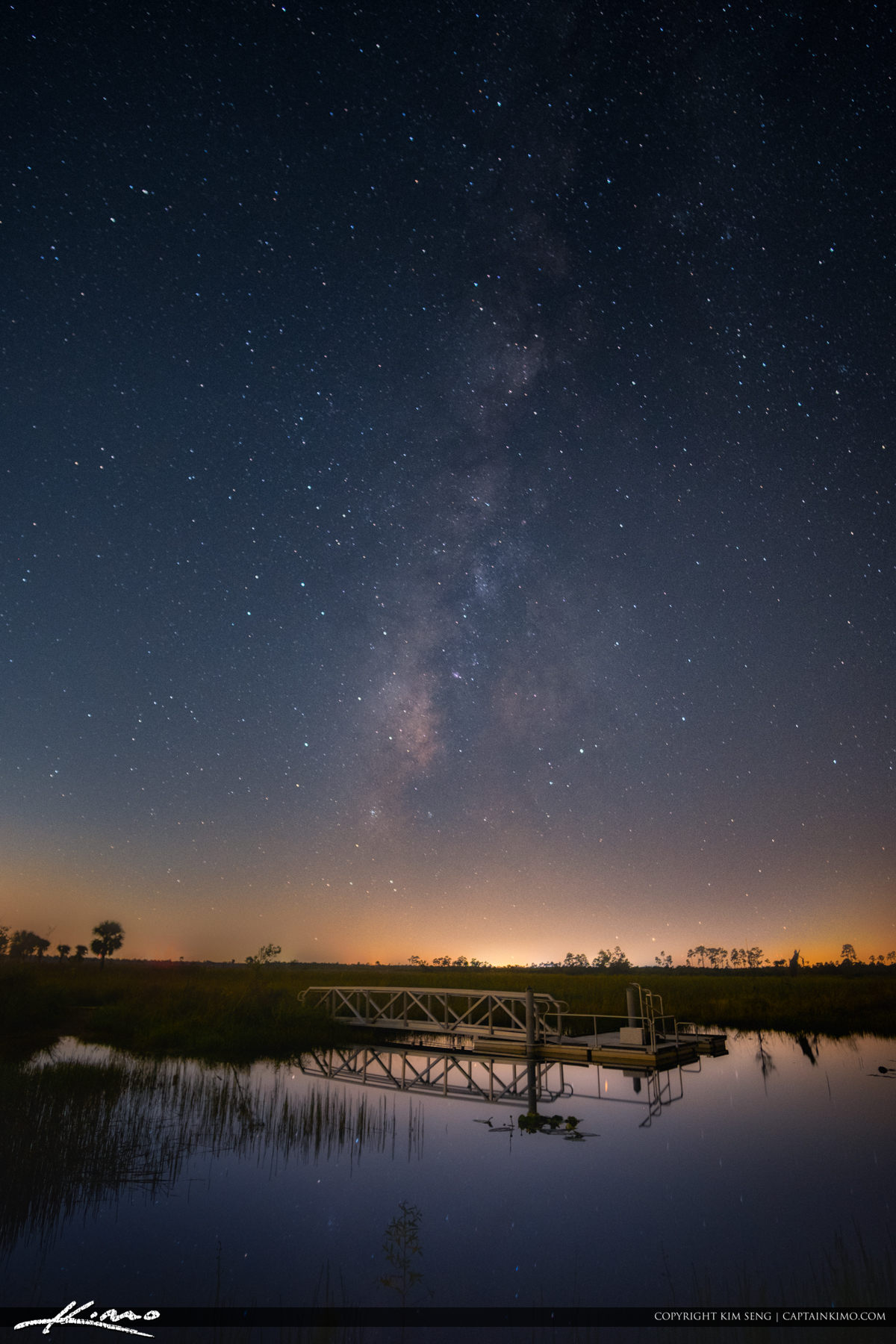 Milkyway Galaxy Pine Glades Natural Area Jupiter Florida | HDR ...