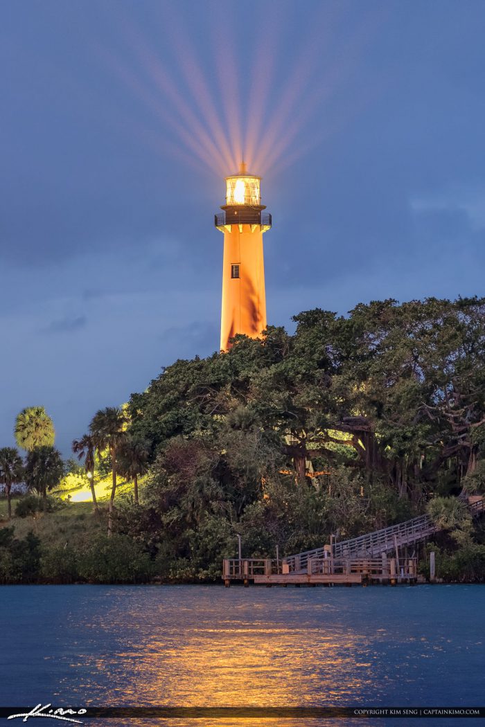 The Crown of the Jupiter Inlet Lighthouse