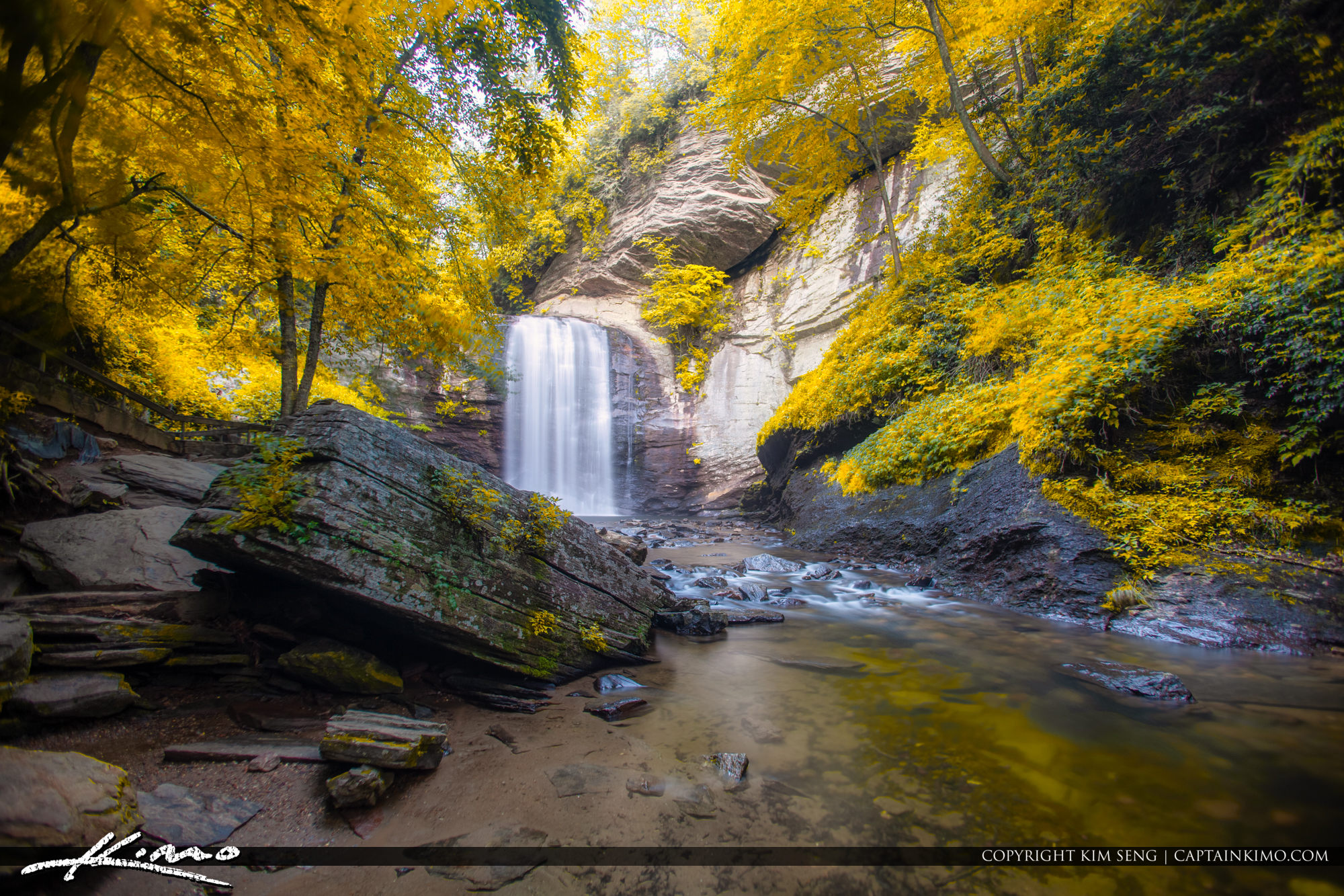 Looking Glass Falls Brevard North Carolina Dreamy Look | HDR ...