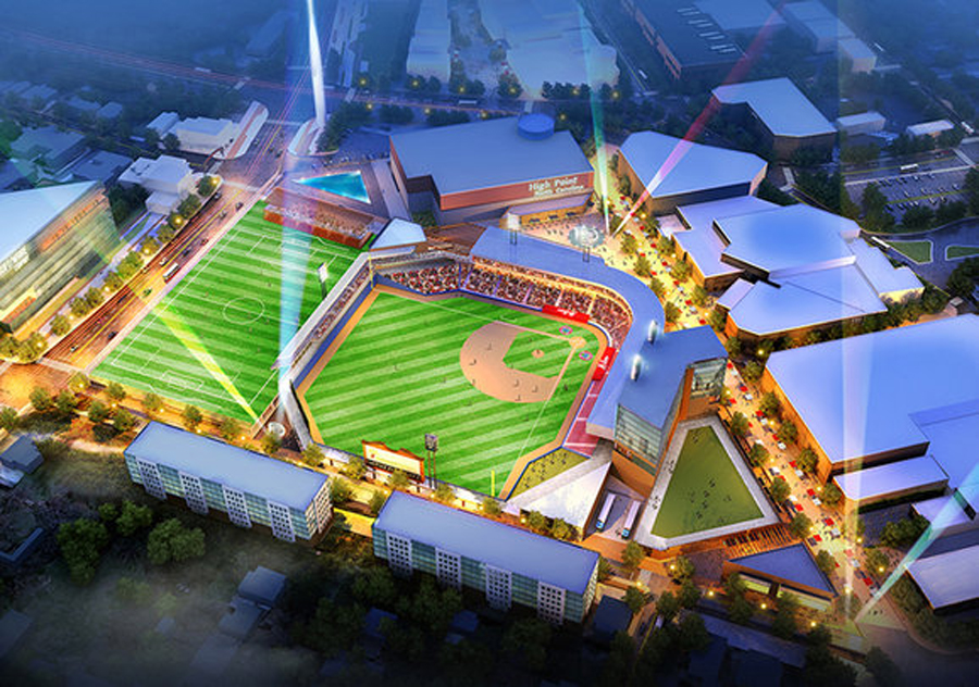 New High Point Stadium - The NC Triad - UrbanPlanet.org