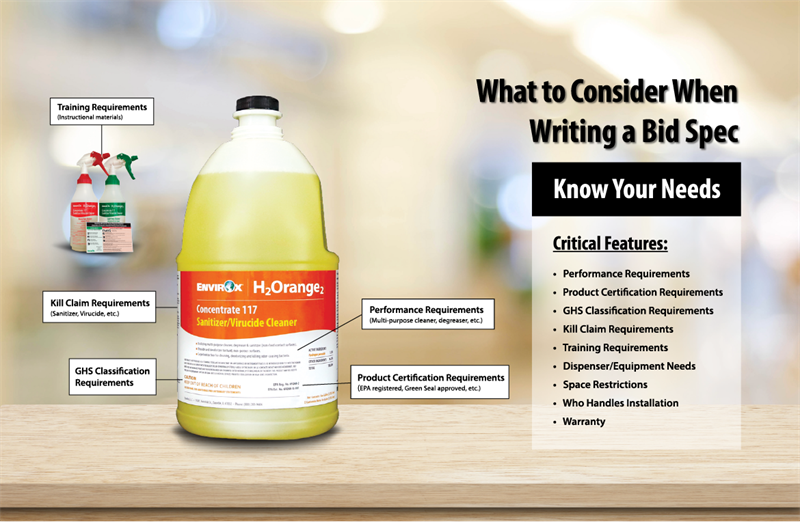 How to Write Bid Specifications for Anything