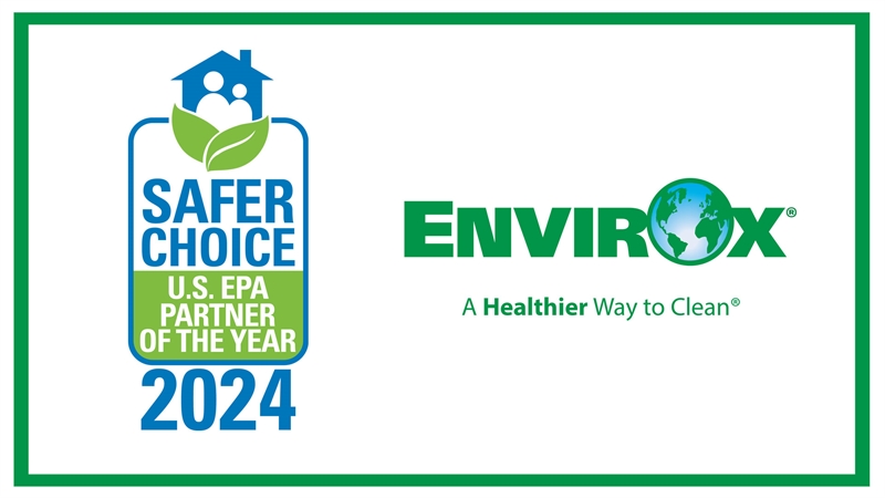 EnvirOx Recognized as Partner of the Year by the EPA Safer Choice Program