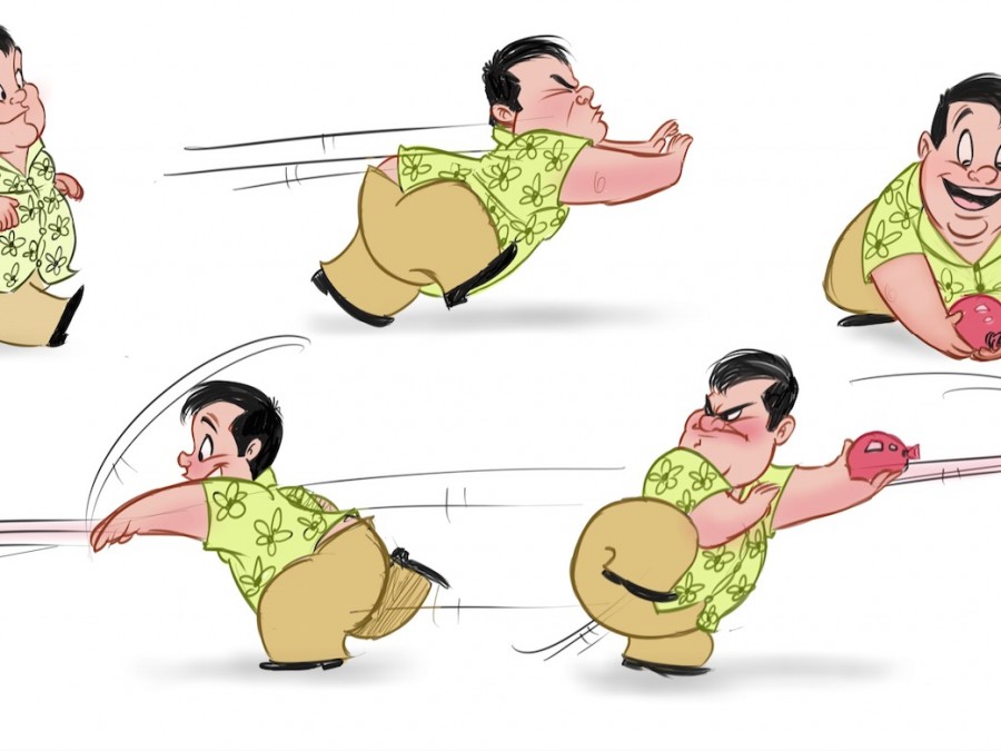 How to Draw Macho Men and Overweight Characters | CartoonSmart.com