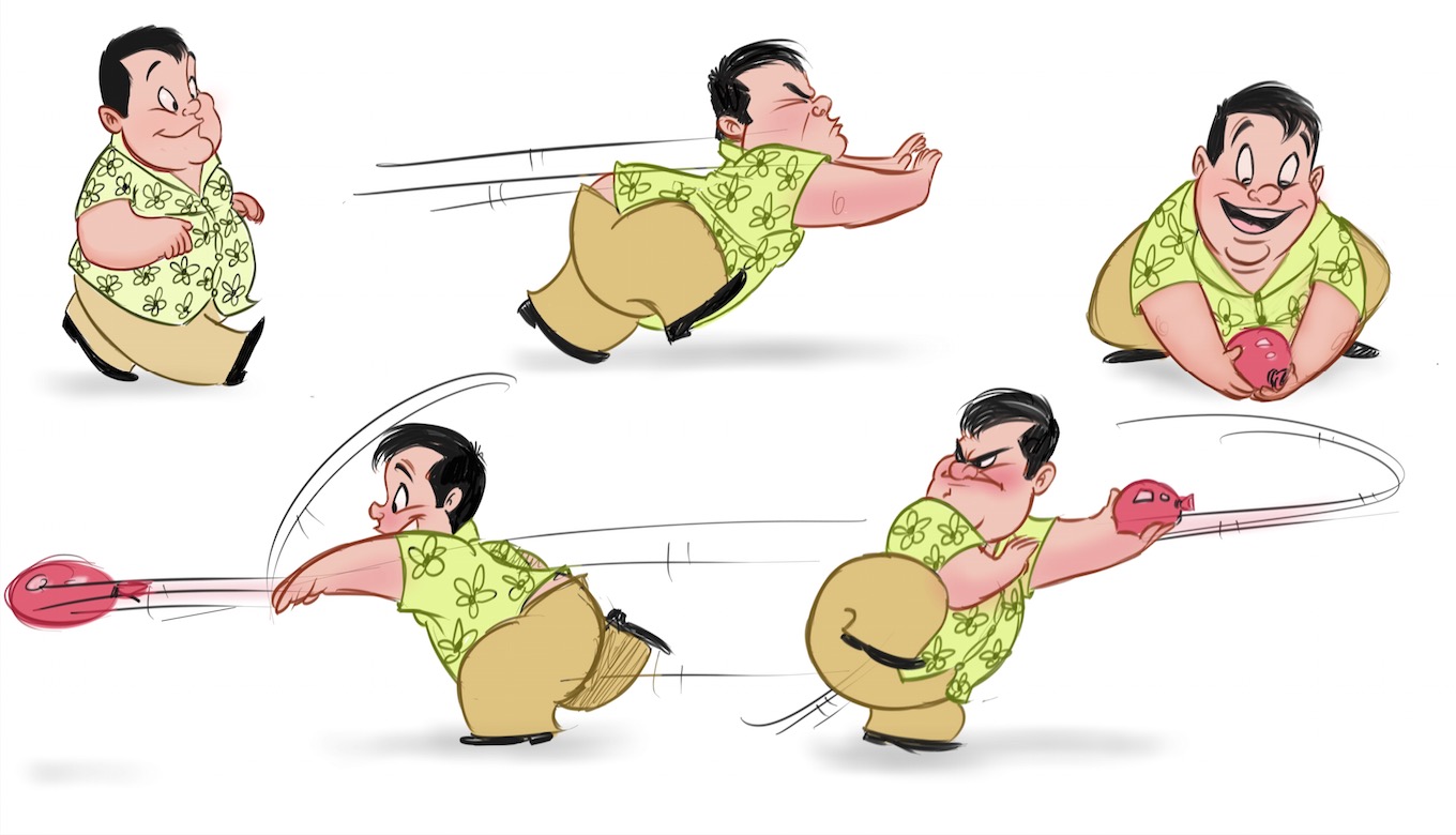 How to Draw Macho Men and Overweight Characters | CartoonSmart.com