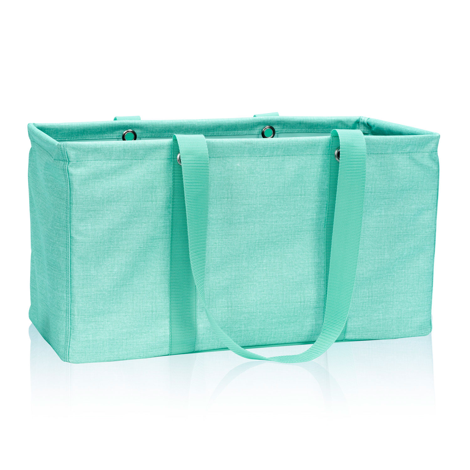 Turquoise Crosshatch - Large Utility Tote - Thirty-One Gifts