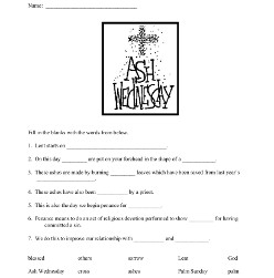 Ash Wednesday - CatholicBrain.com