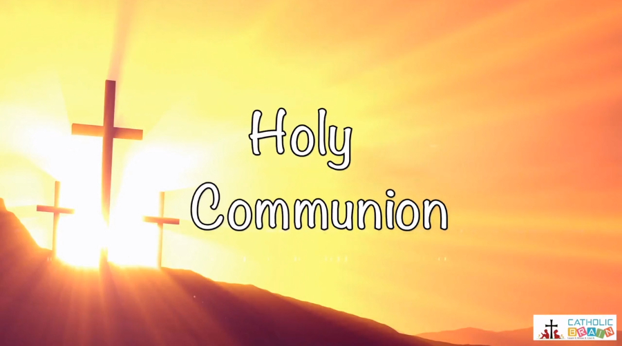 Lesson 28 - Holy Communion Grade 3-5 - CatholicBrain.com