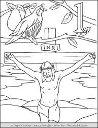 catholic coloring pages for kids free
