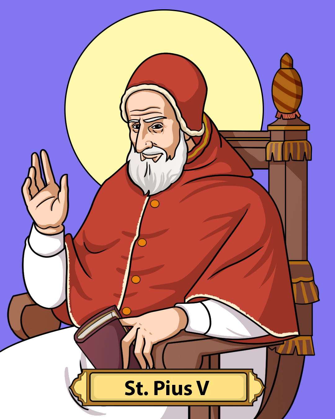 Saint Pius V, Feast Day April 30 - CatholicBrain.com