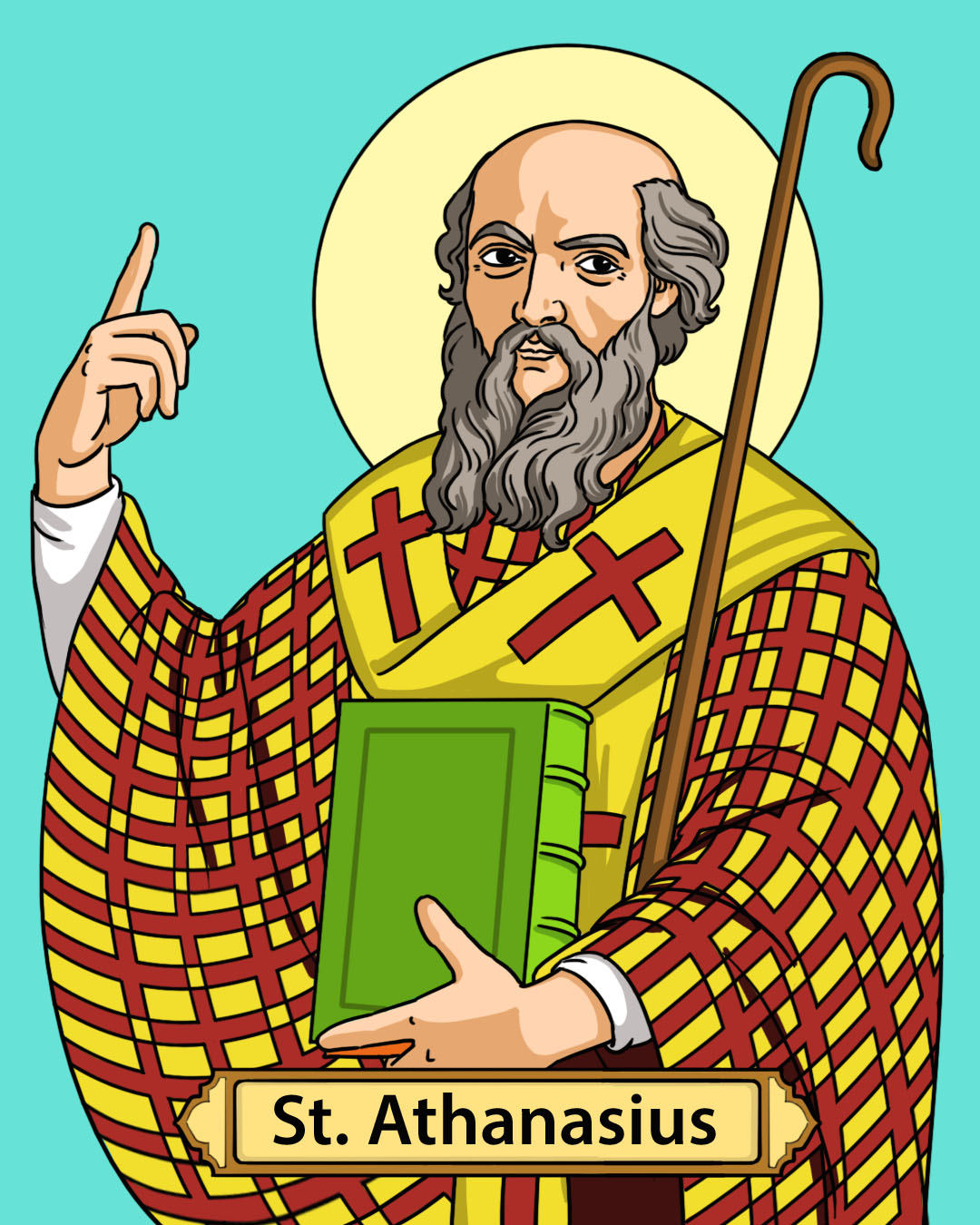 Saint Athanasius, Feast Day May 2 - CatholicBrain.com