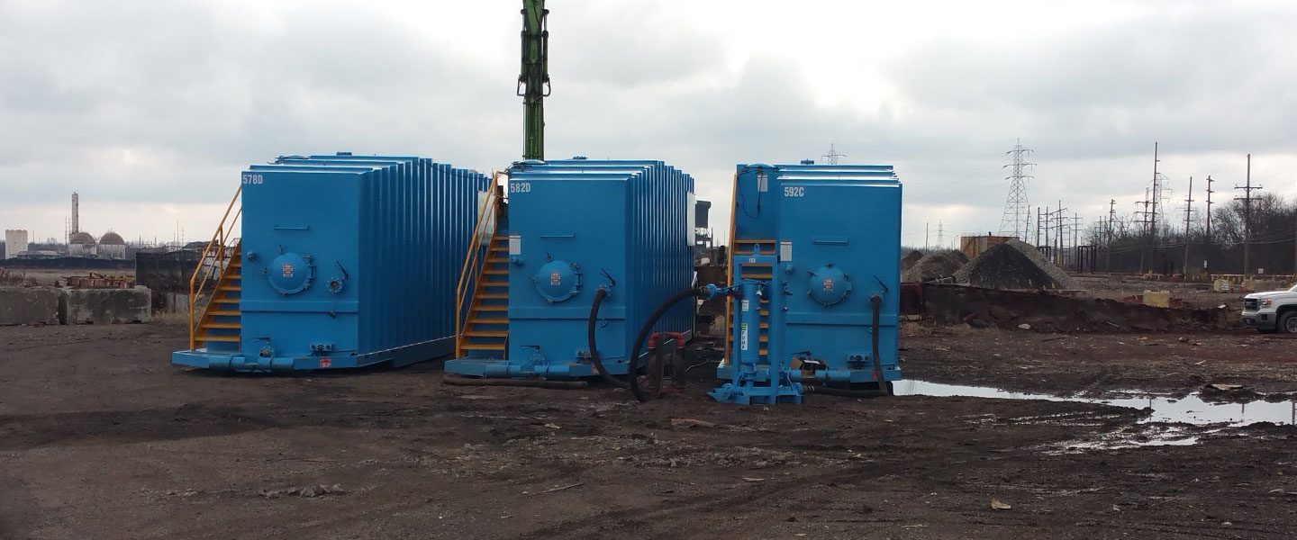 Contaminated Water Treatment by the Millions of Gallons | E-Tank