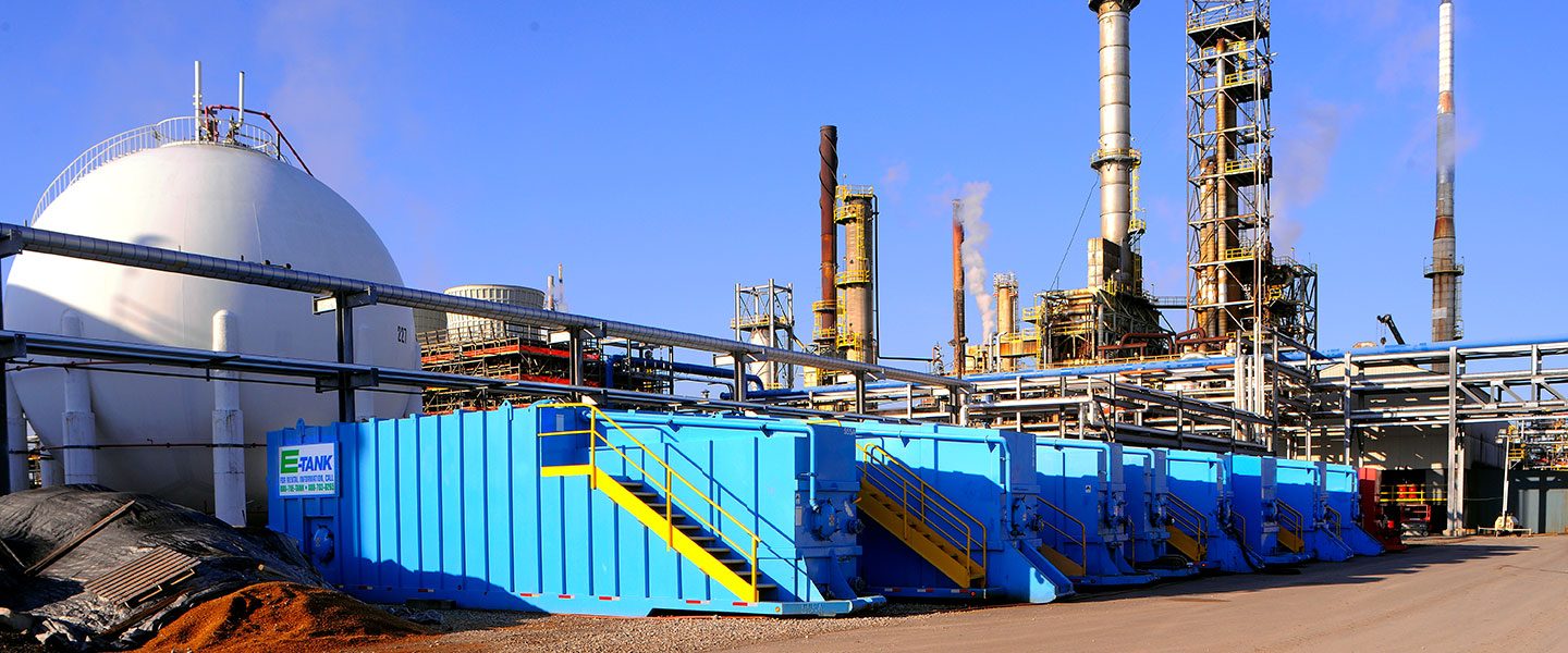 Oil Refinery Temporary Storage | E-Tank
