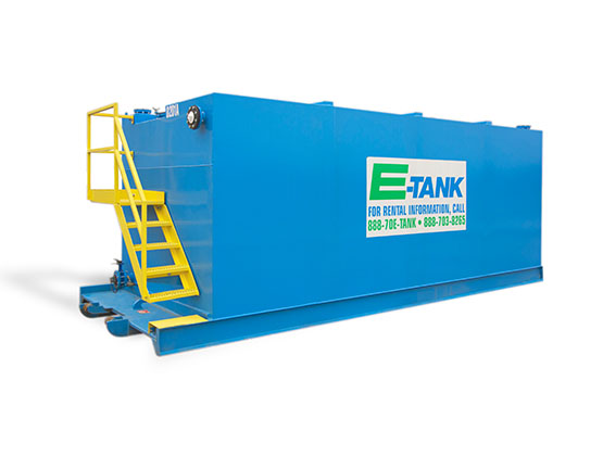 Double Wall Mini Frac Tank Rental | E-Tank