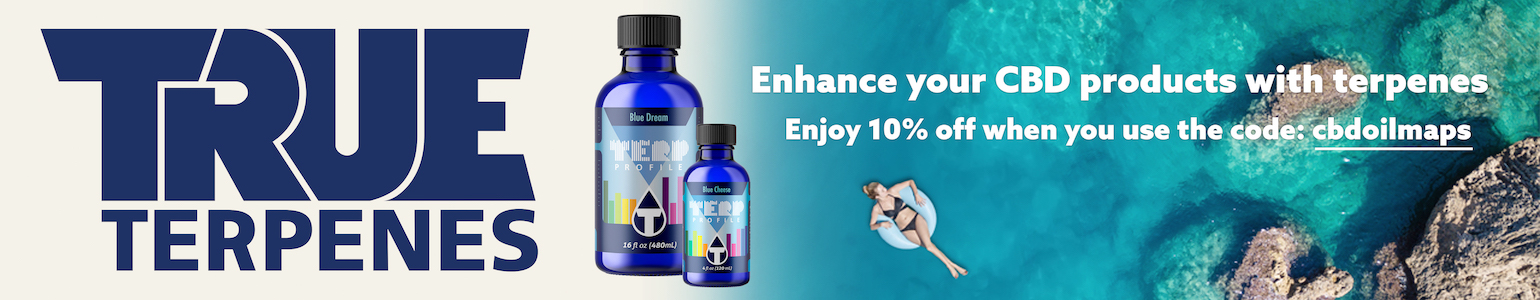 True Terpenes California - CBD Oil Maps