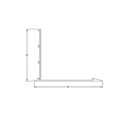 10 Ft X 4 In Armstrong Axiom Classic Straight Trim