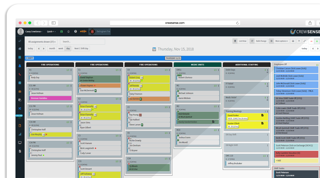 CrewSense | Workforce scheduling & resource management - made easy.
