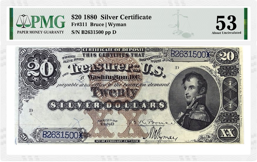 PMG Registry Featured Set: Silver Certificates | PMG