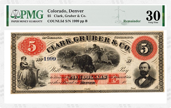 Two PMG-certified Colorado Notes Each Realize Six Figures through ...
