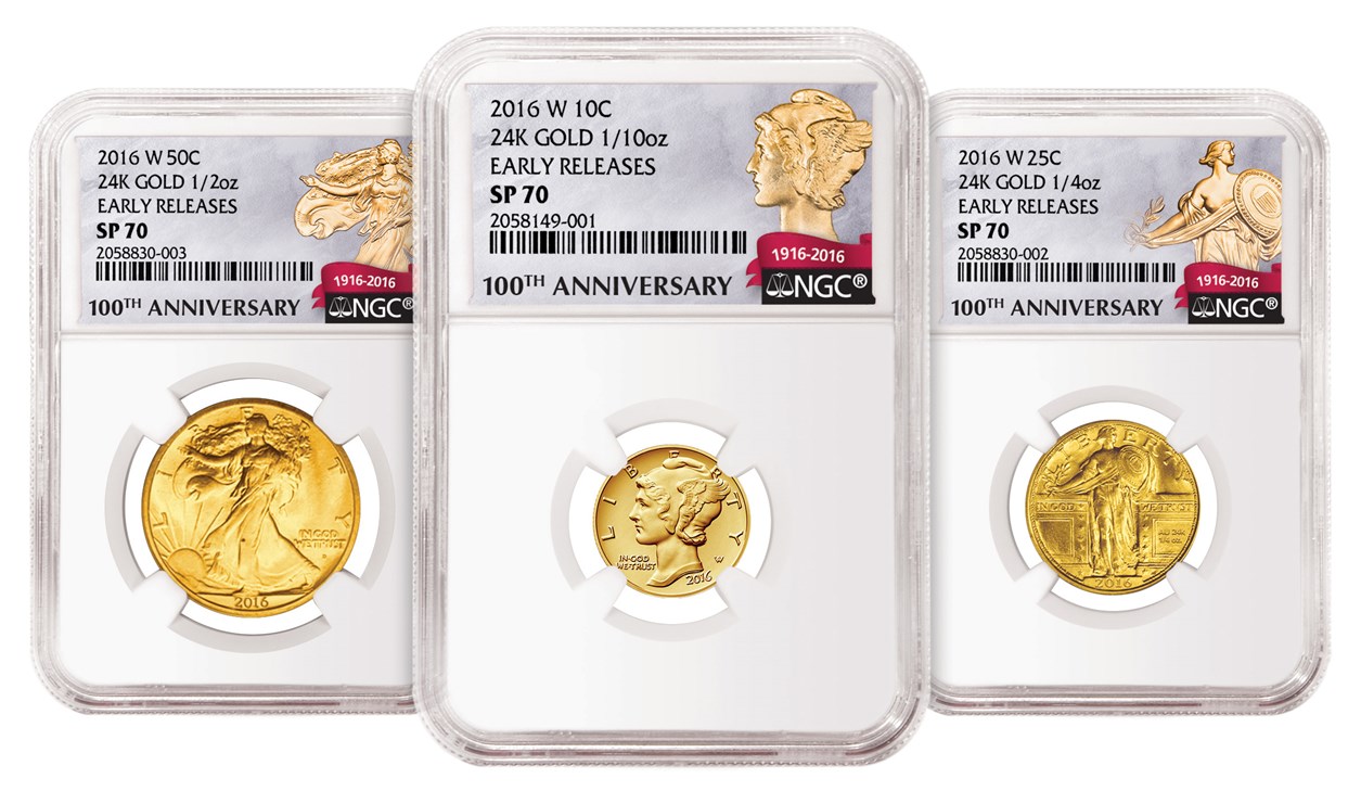NGC Labels for 100th Anniversary Gold Coins | NGC