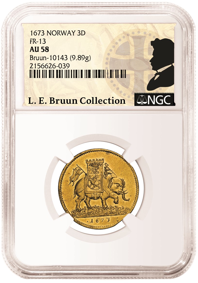 Large Gold Coins from Denmark and Norway Highlight Part II of L. E ...