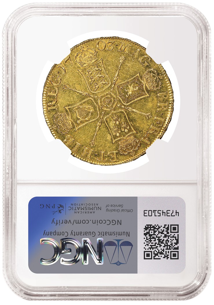 Numismatica Genevensis Offers Unprecedented 5 Guineas Collection ...