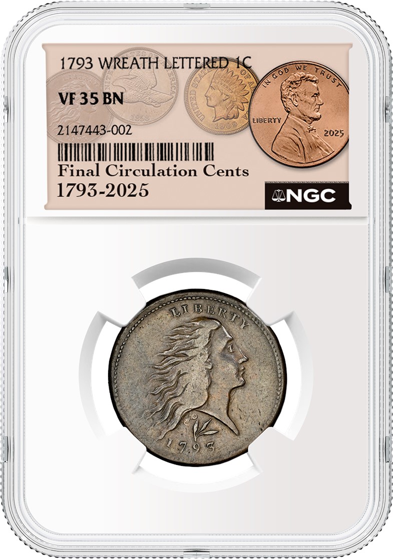 NGC Special Labels Honoring the Final Circulation Cents | NGC