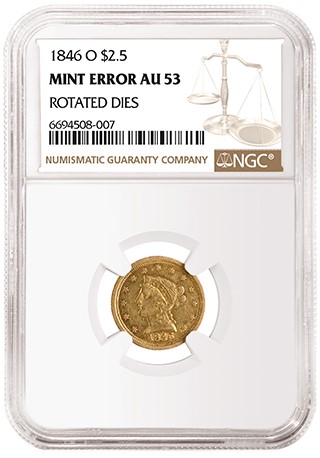 Mint Error Coin Chronicles: Rotated Dies Error | NGC