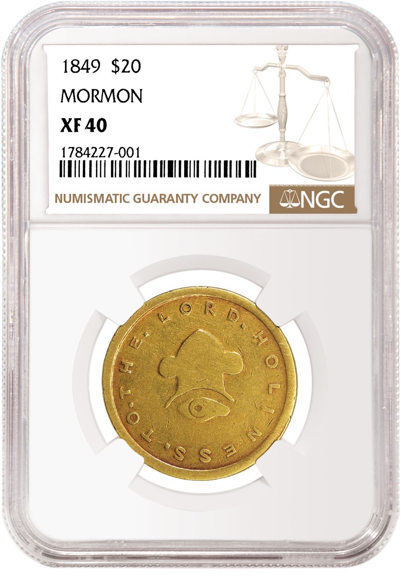 Rare Mormon $20 Gold Coin to Realize Six Figures in GreatCollections ...