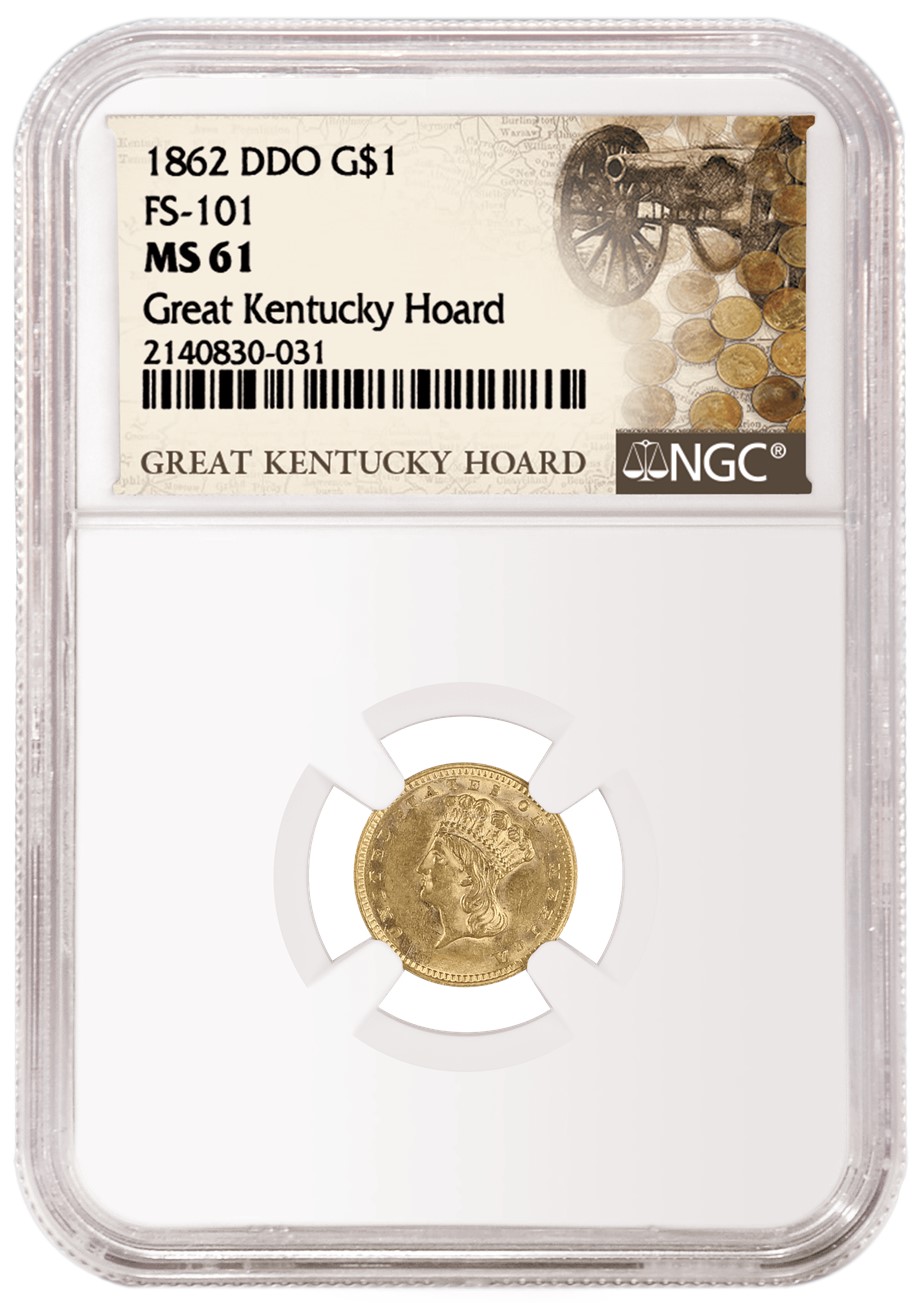 NGC Certifies the 'Great Kentucky Hoard' of Pre-1865 US Gold Coinage | NGC