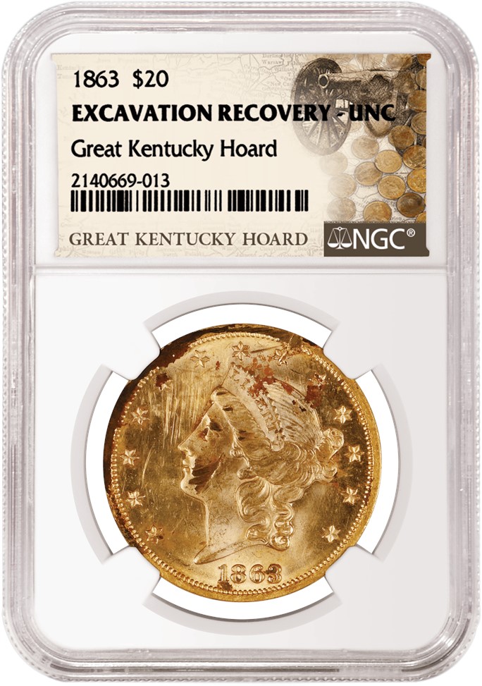 NGC Certifies the 'Great Kentucky Hoard' of Pre-1865 US Gold Coinage | NGC