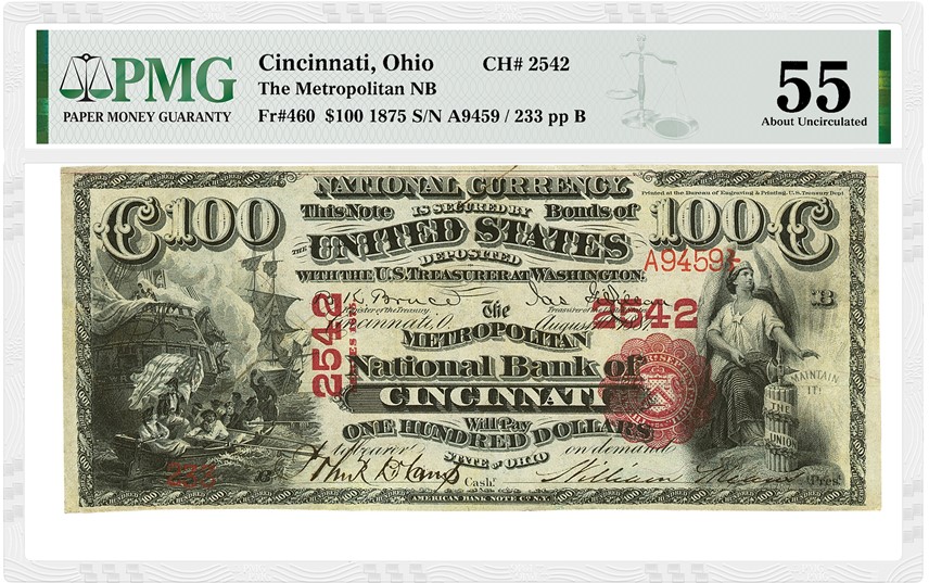 High-denomination Federal Reserve Notes Certified by PMG Highlight ...