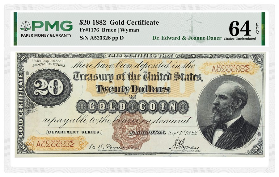 Rare PMG-certified Gold Certificates Realize Six Figures in Stack's ...