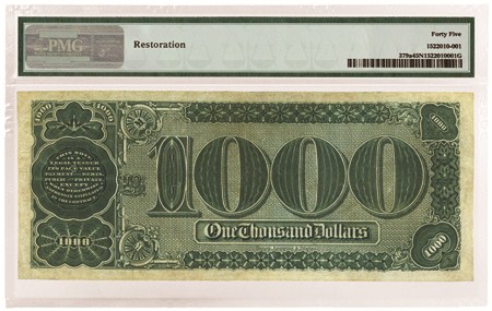 PMG Grades Famous "Grand Watermelon" Note | PMG