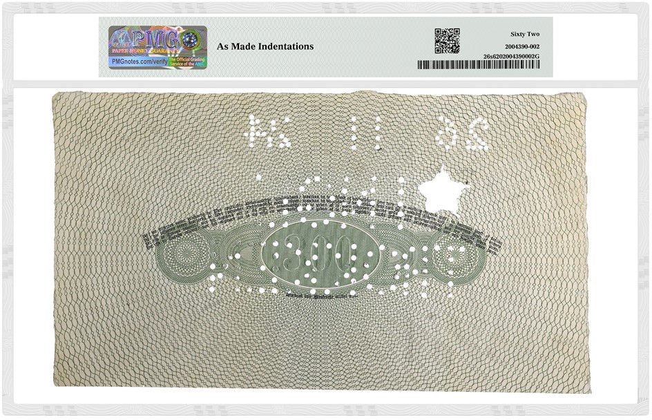 High-grade Specimen Among PMG-certified Notes in Crown Currency Sale | PMG