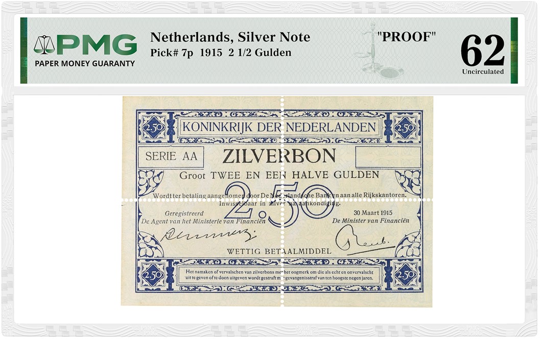 Rare Netherlands Proofs Certified by PMG Lead Ongoing Crown Currency ...