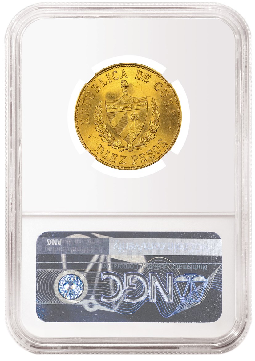 NGC-certified Cuban Gold Coins Far Exceed Estimates at Auction | NGC