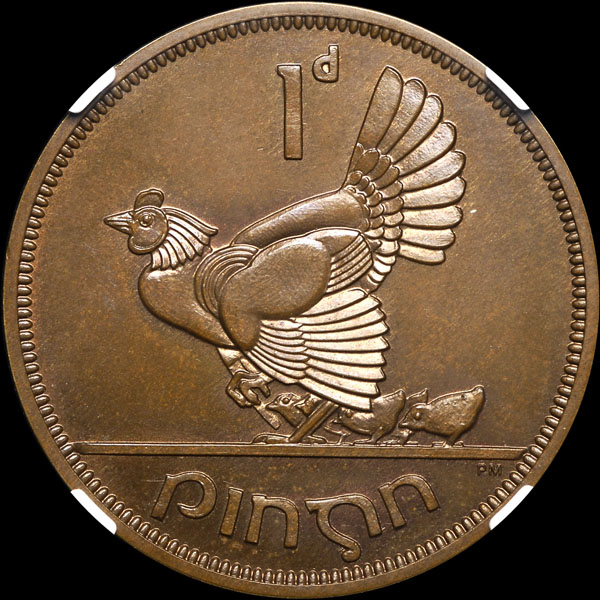 Ireland 1938 Penny | NGC