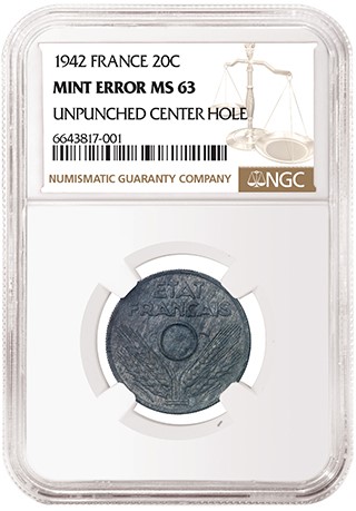 Mint Error Coin Chronicles: Errors Involving Holes | NGC